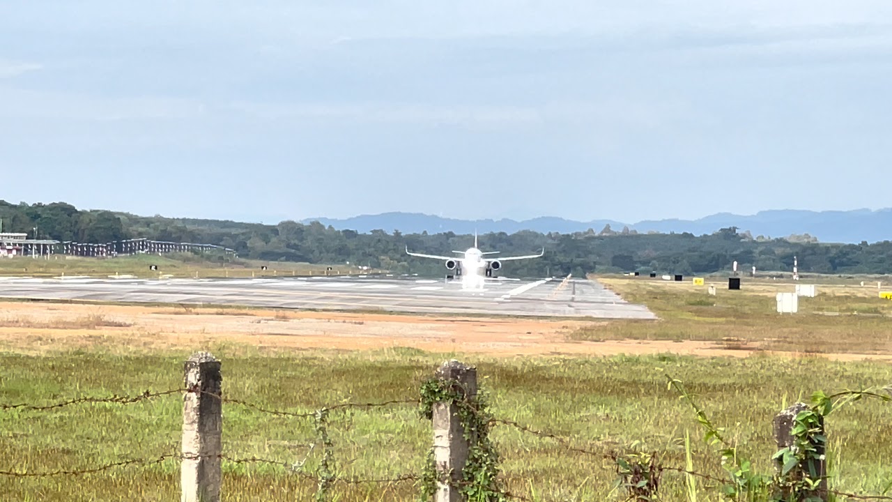 A320 neo (A20N) take off from NNT airport - YouTube