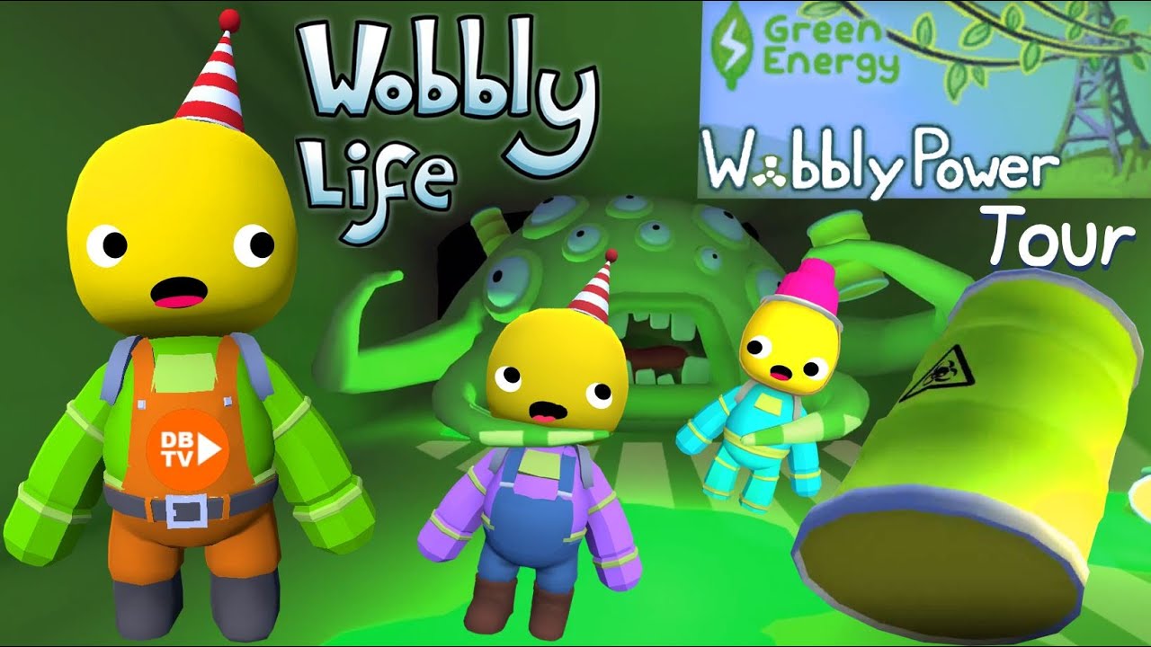 THE WOBBLY POWER PLANT TOUR WAS A DISASTER IN WOBBLY LIFE - YouTube