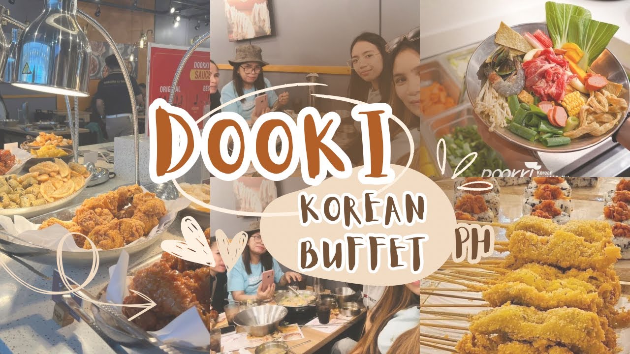 KUMAIN KAMI SA KOREAN'S #1 TOPPOKI BUFFET | DOOKI AT SM PAMPANGA 🍲🥩🍡🍣 ...