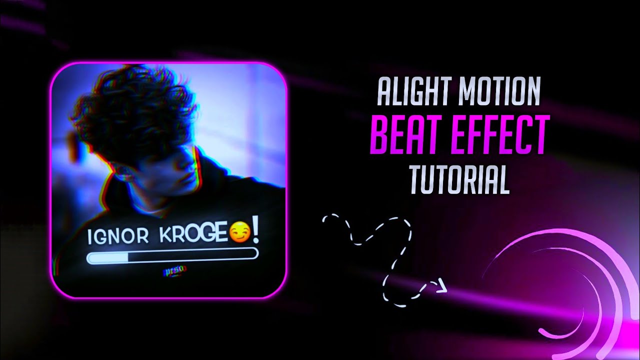 Trending Beat Effect Tutorial | Alight Motion Se Beat Video Kaise ...