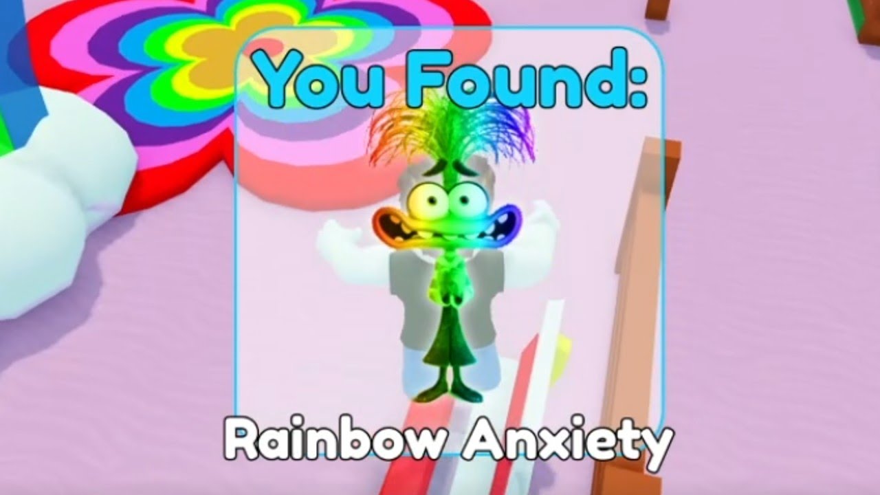 Find the Inside Out 2 - Where to Find Rainbow Anxiety (Roblox) - YouTube