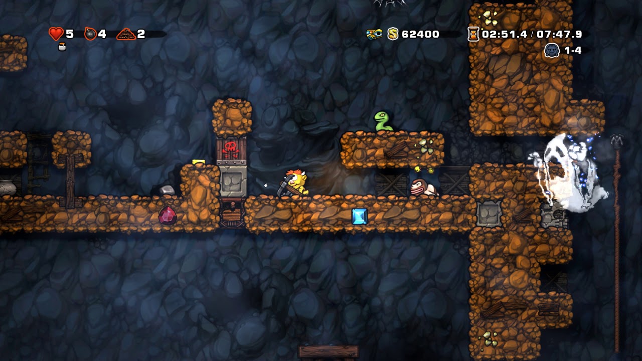 Spelunky real ending longplay - YouTube