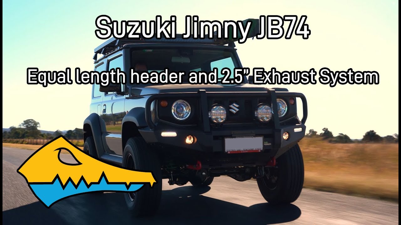 Beaudesert Exhaust's Suzuki Jimny JB74 Exhaust System - YouTube