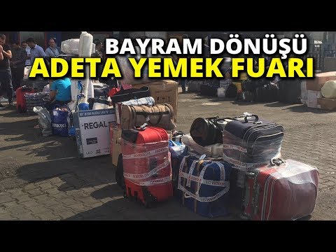 15 Temmuz Demokrasi Otogarı Yiyecek Fuarını Aratmadı