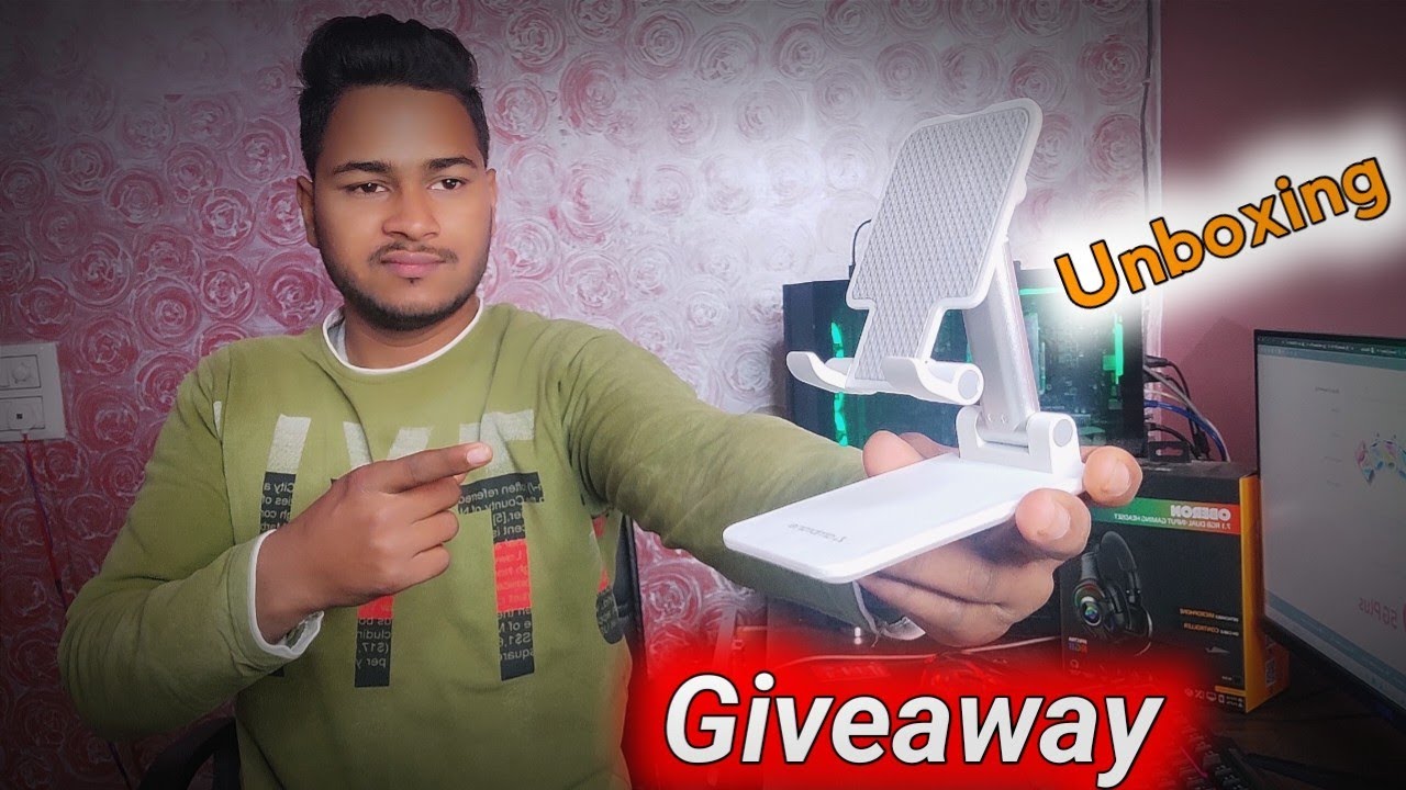 Ambrane Mobile Holding Stand Unboxing And Reviews | Best Mobile Stand ...