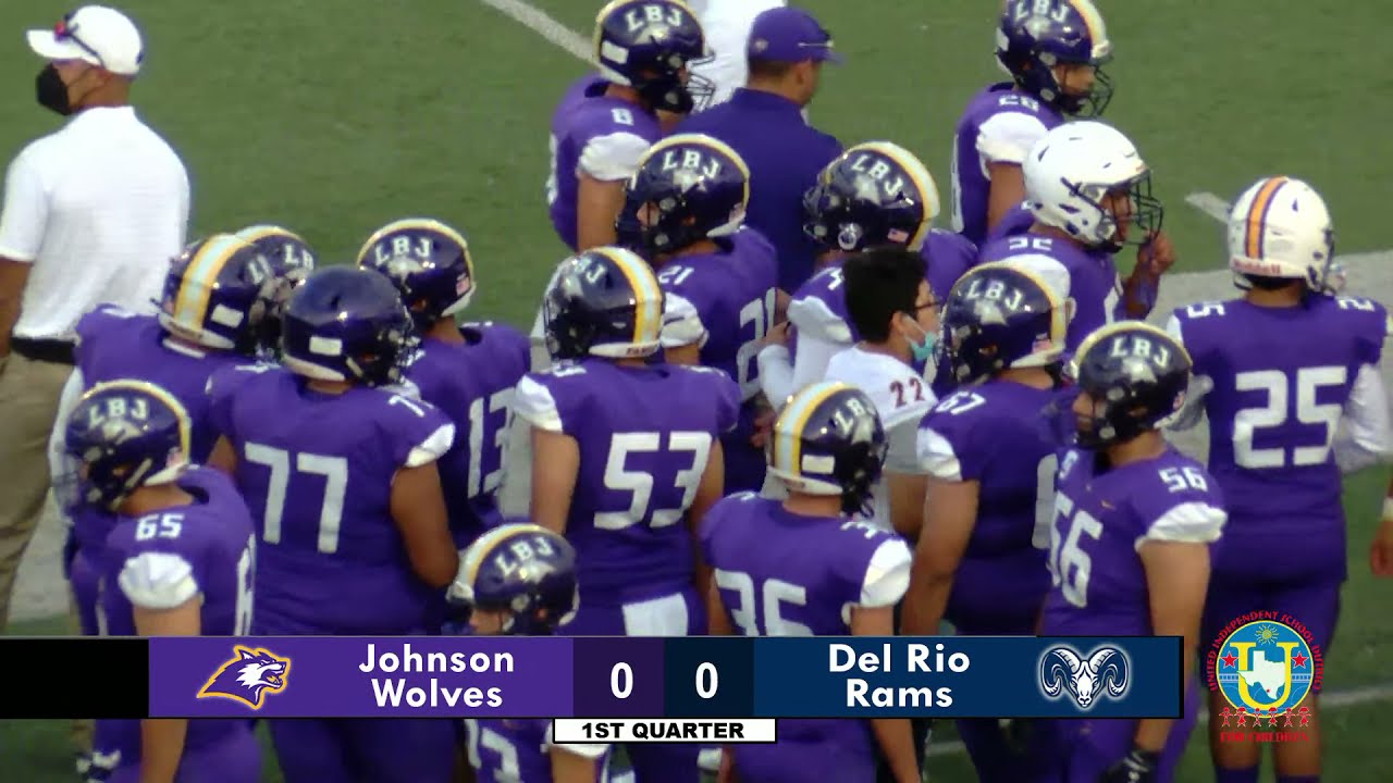 Del Rio Rams vs Johnson Wolves - YouTube