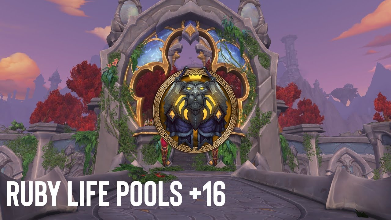 Holy Paladin +16 Ruby Life Pools - Dragonflight Season 1 Week 8 - YouTube