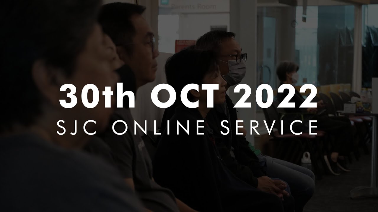 30th October 2022 | SJC Online Service - YouTube