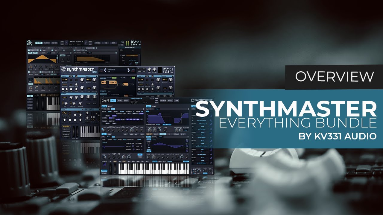 Checking Out Synthmaster Everything Bundle by KV331 Audio #audioplugindeals - YouTube