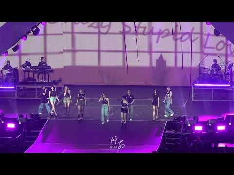 230612 | Twice - CRAZY STUPID LOVE 4k Fancam @ Twice 5th World Tour 'Ready To Be' - YouTube
