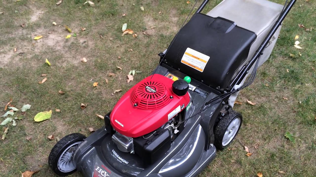 Honda HRX 217 Mower Review YouTube