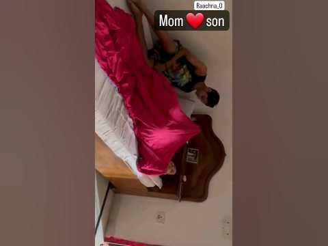 Mom And Son Romantic Video Rachna Romantic couple video Rachna Reels Video Rachna Son Mom video ...