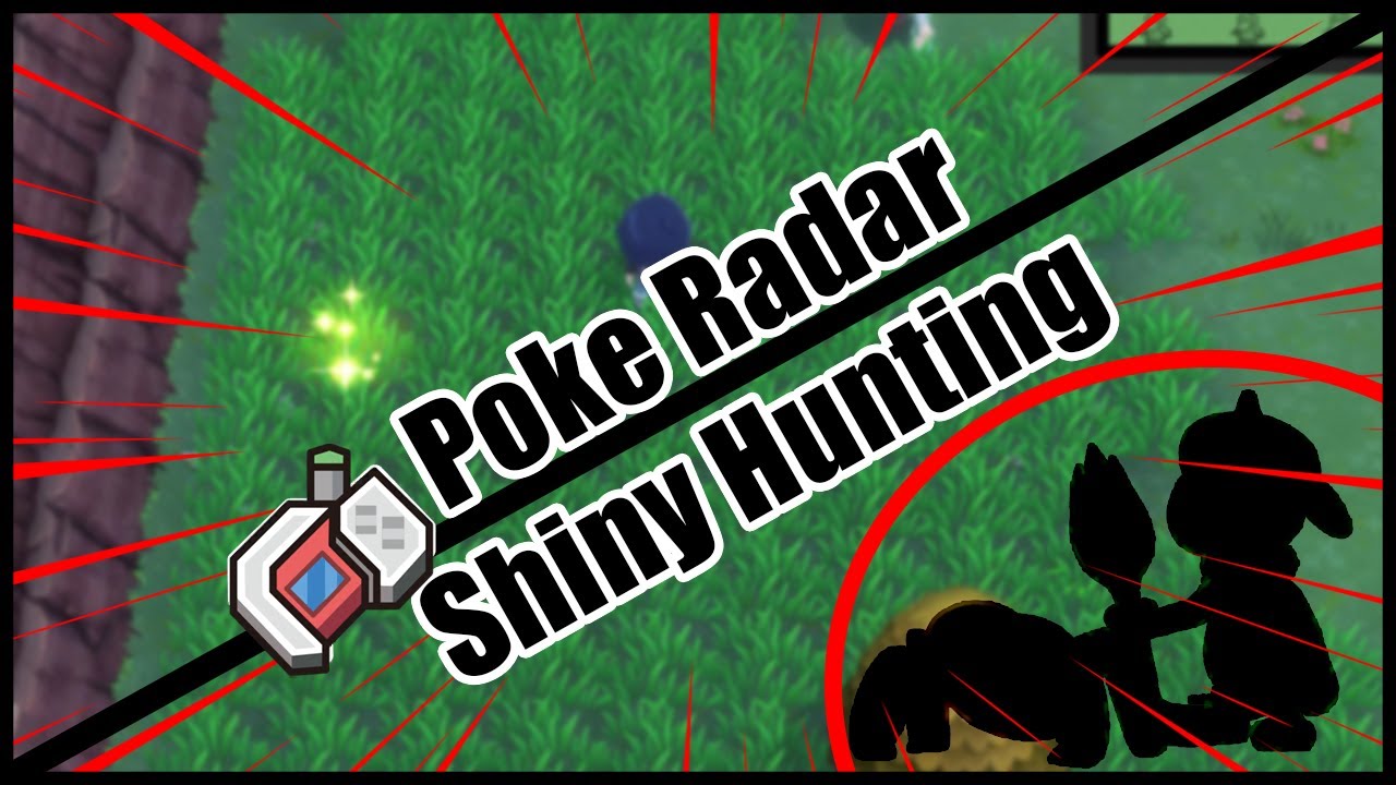 I learned how to use the PokeRadar and shiny hunted with it for the ...