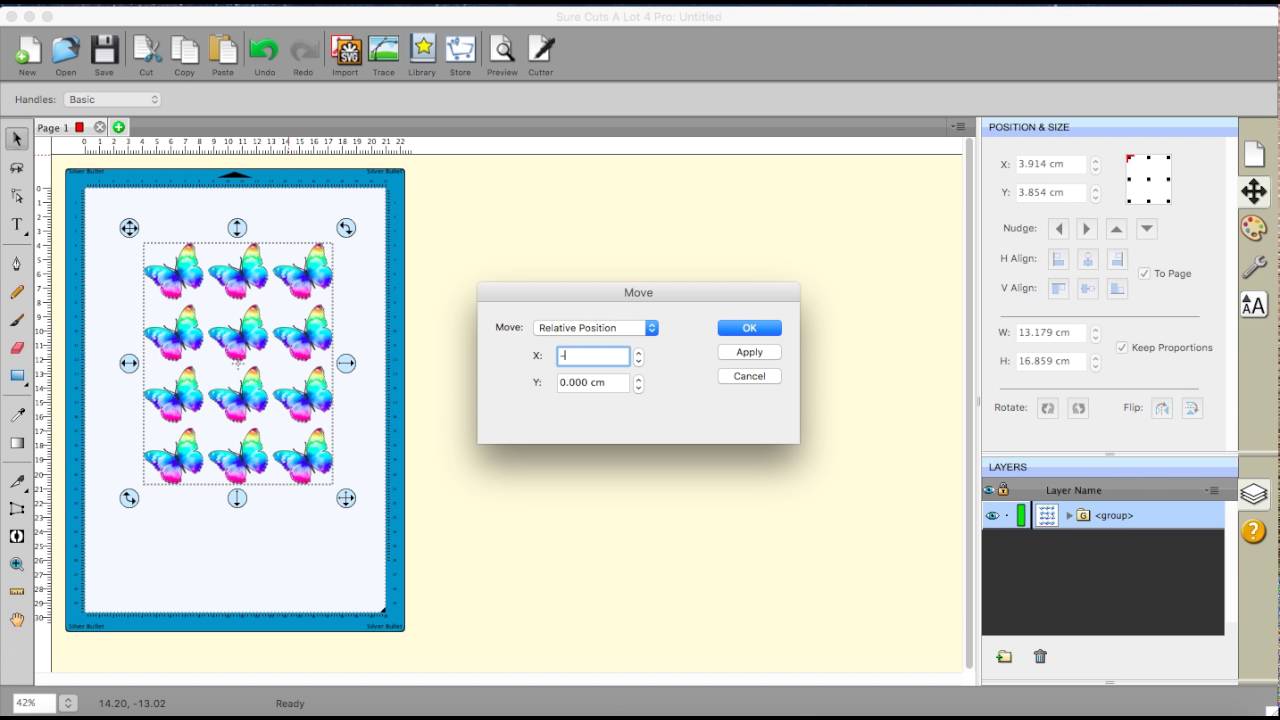 Double sided print and cut1 - YouTube
