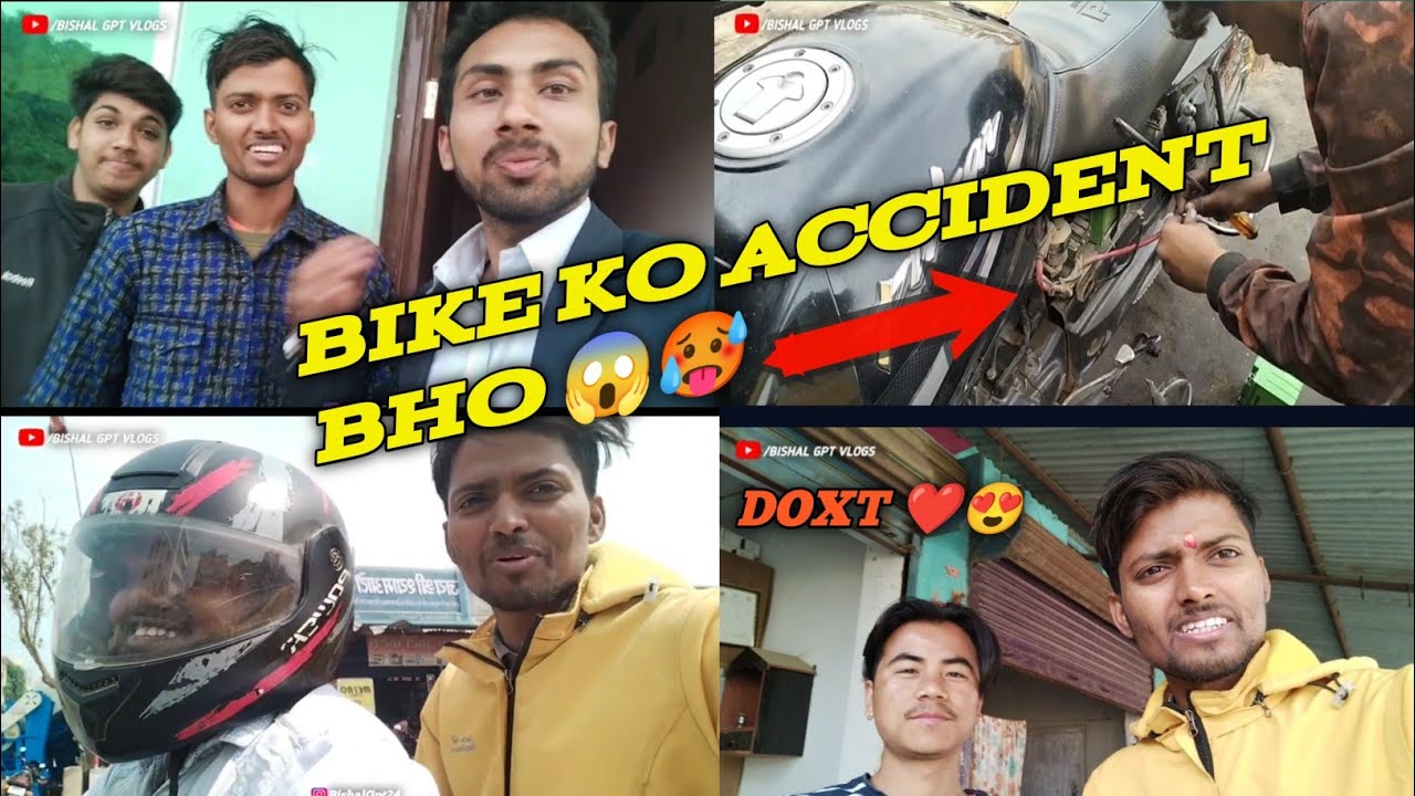 Bike ko service Garodai 🏍️🛠️ kohalpur to Rupaidiha😍|Bike ko Accident ...