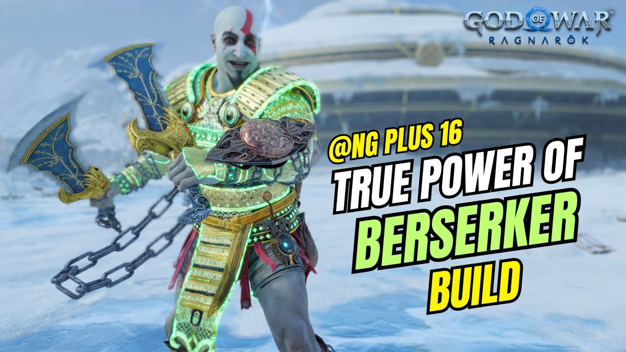 BERSERKERS AND GNA OBLITERATED 😱 - BERSERKER BUILD - God Of War ...