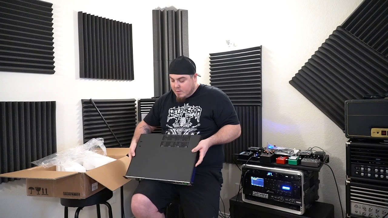 Fryette LX-II Power Amp - Unboxing Video - YouTube