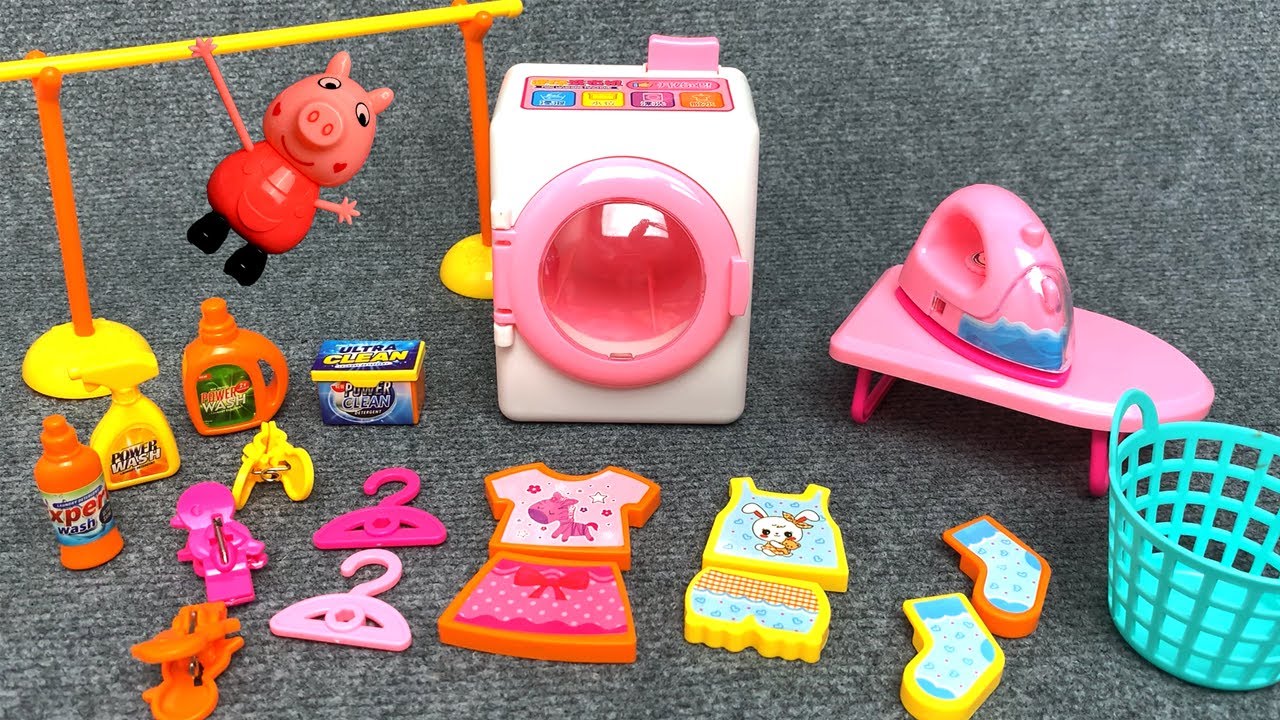 5 Minutes Satisfying Unboxing Cute Mini Washing Machine ASMR - YouTube