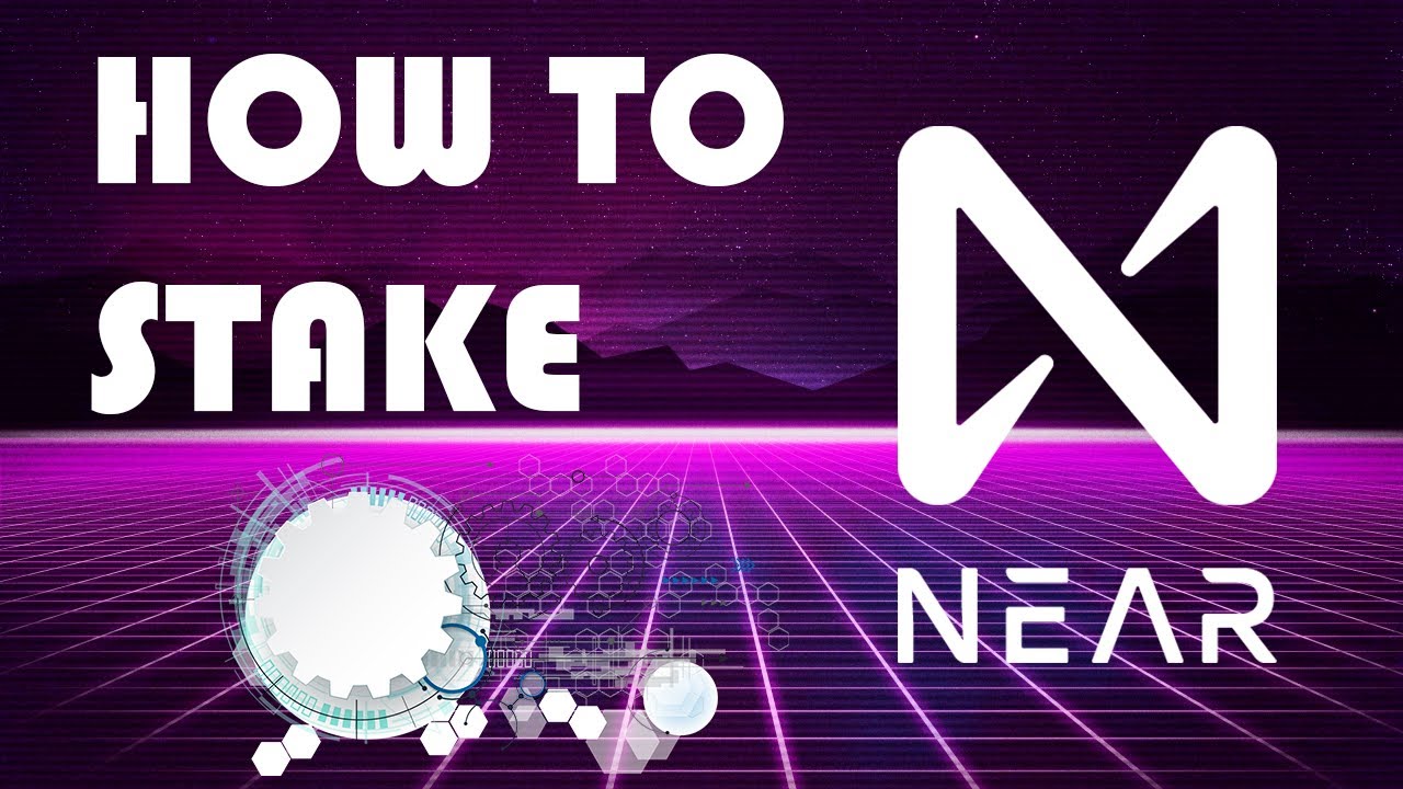 How to stake NEAR with NEAR Wallet - YouTube