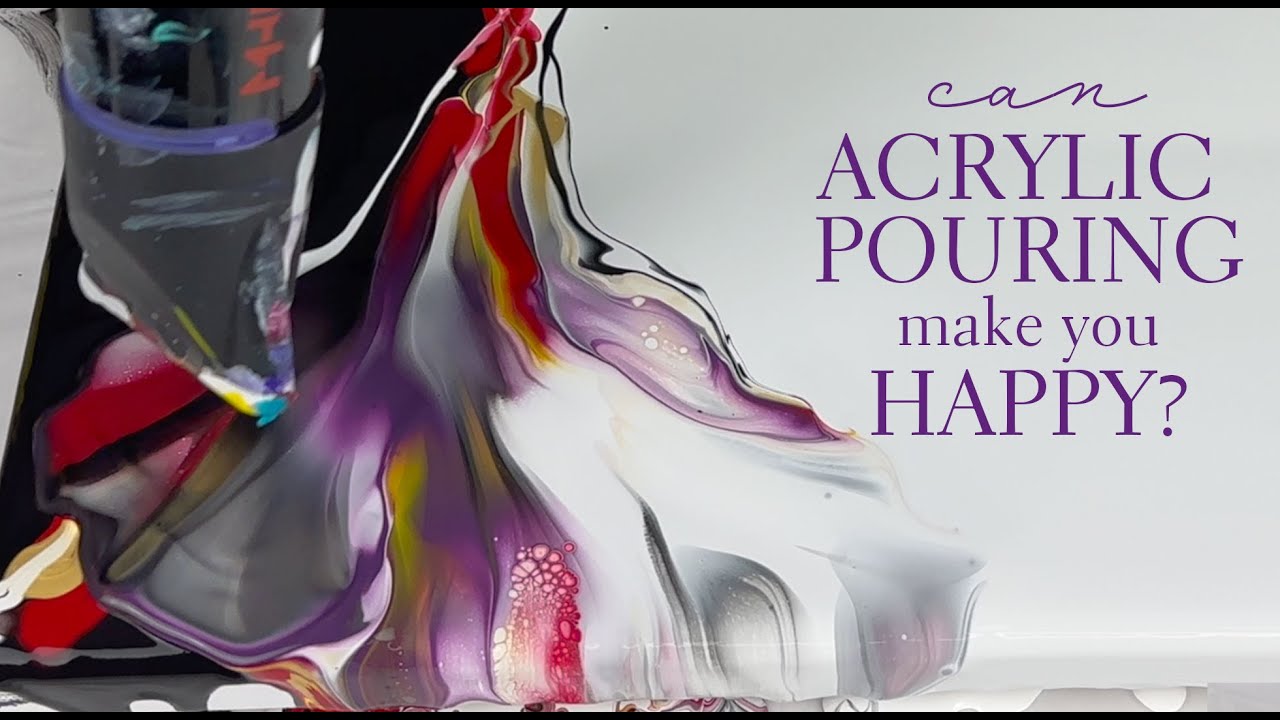Unveiling the Hidden Link: Acrylic Pour Painting and Gratitude - YouTube