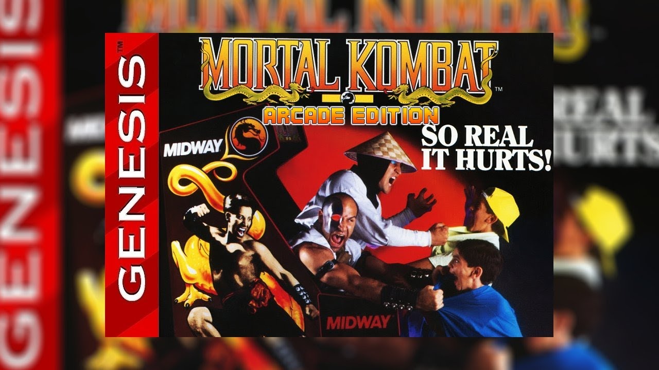 Mortal Kombat Arcade Edition (Genesis)- Sub-Zero Playthrough 2/3 - YouTube