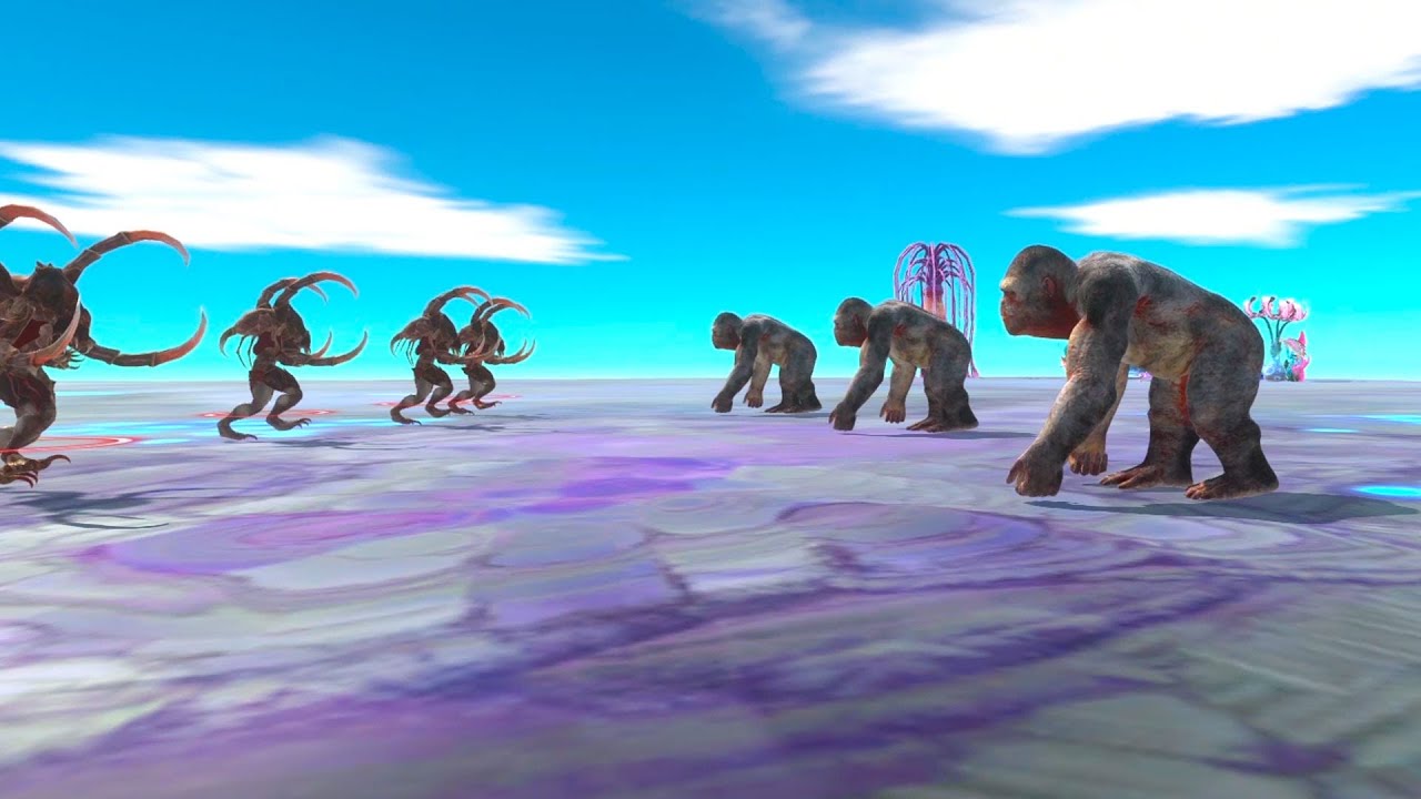 FIGHT FOR SURVIVAL! Animal Rebellion Simulator - Gorillas vs Aliens ...