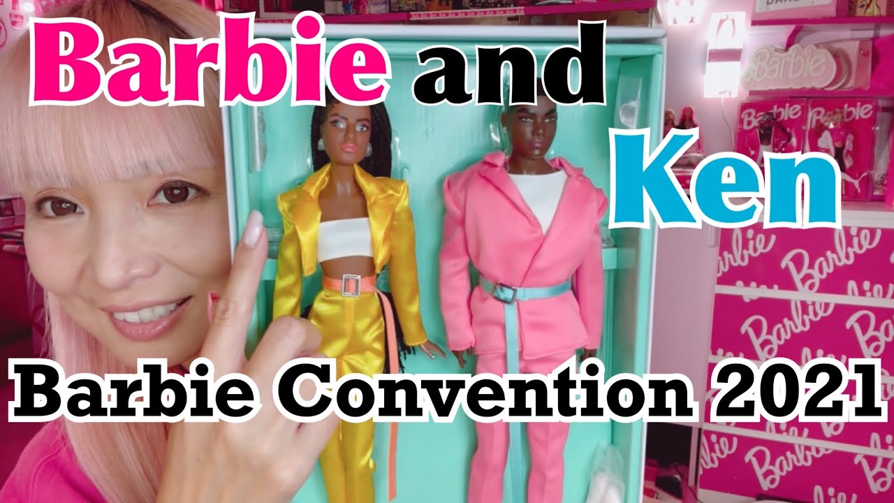 VIRTUAL BARBIE CONVENTION 2021 CONVENTION DOLL SET! Barbie & Ken - YouTube
