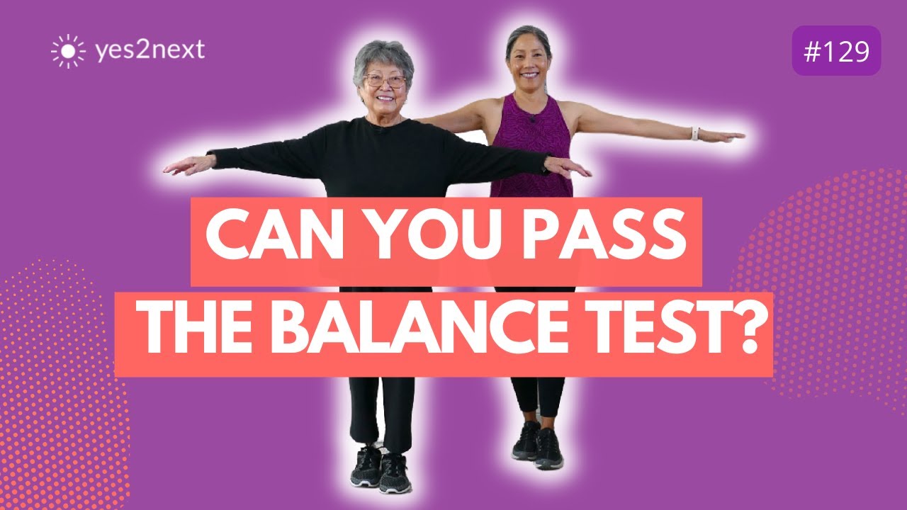 Prevent falls at home with this balance test and balance exercises ...