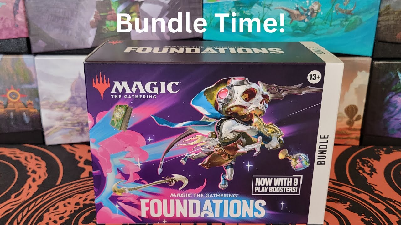 MTG Foundations Bundle Opening - YouTube