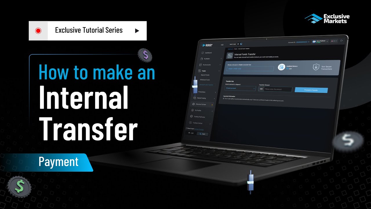 How to Make an Internal Transfer I Exclusive Markets - YouTube