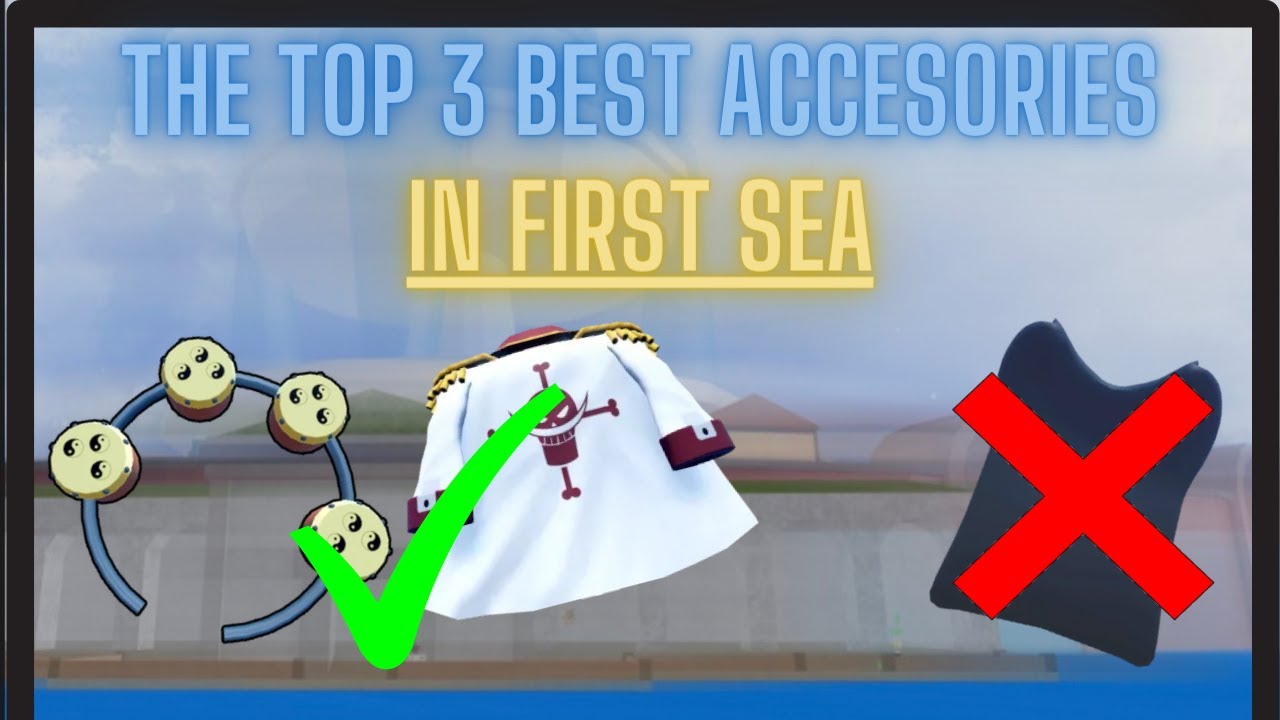 The BEST ACCESORIES To Get In First Sea [Bloxfruits] - YouTube