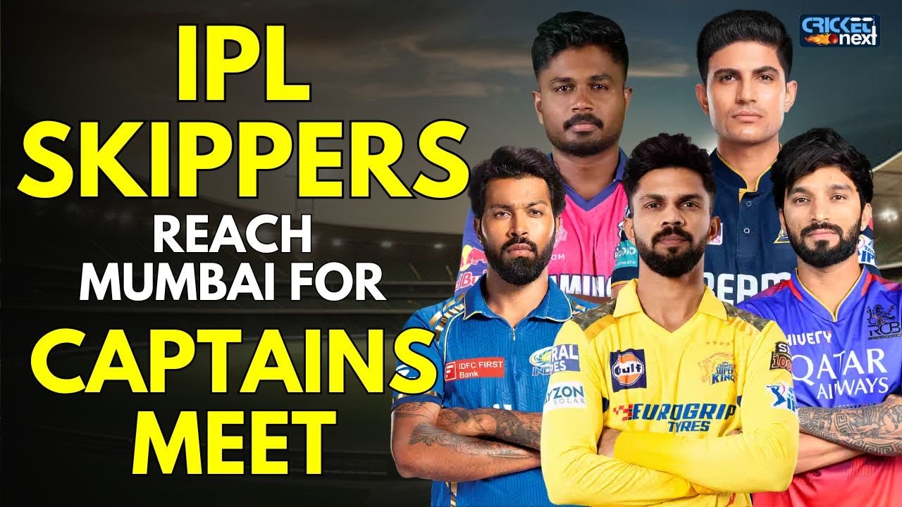 IPL Skippers Link Up In BCCI Office For Captains Meet | IPL 2025 | BCCI ...