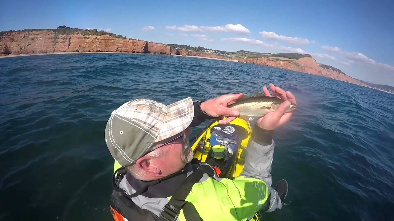 Ladram Bay kayak fishing meet, "Hero's on the Water" 2015 - YouTube