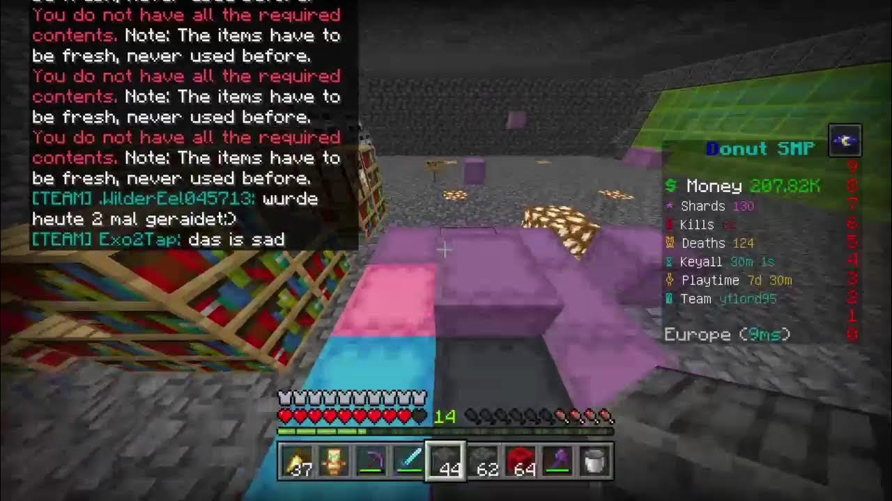 Minecraft Donut SMP - YouTube