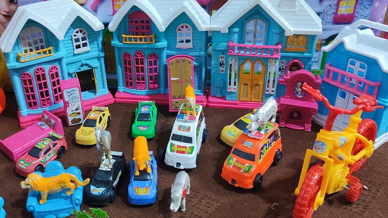 Toy Farm with Animals || Animal farm house for kids || Modern toys ...