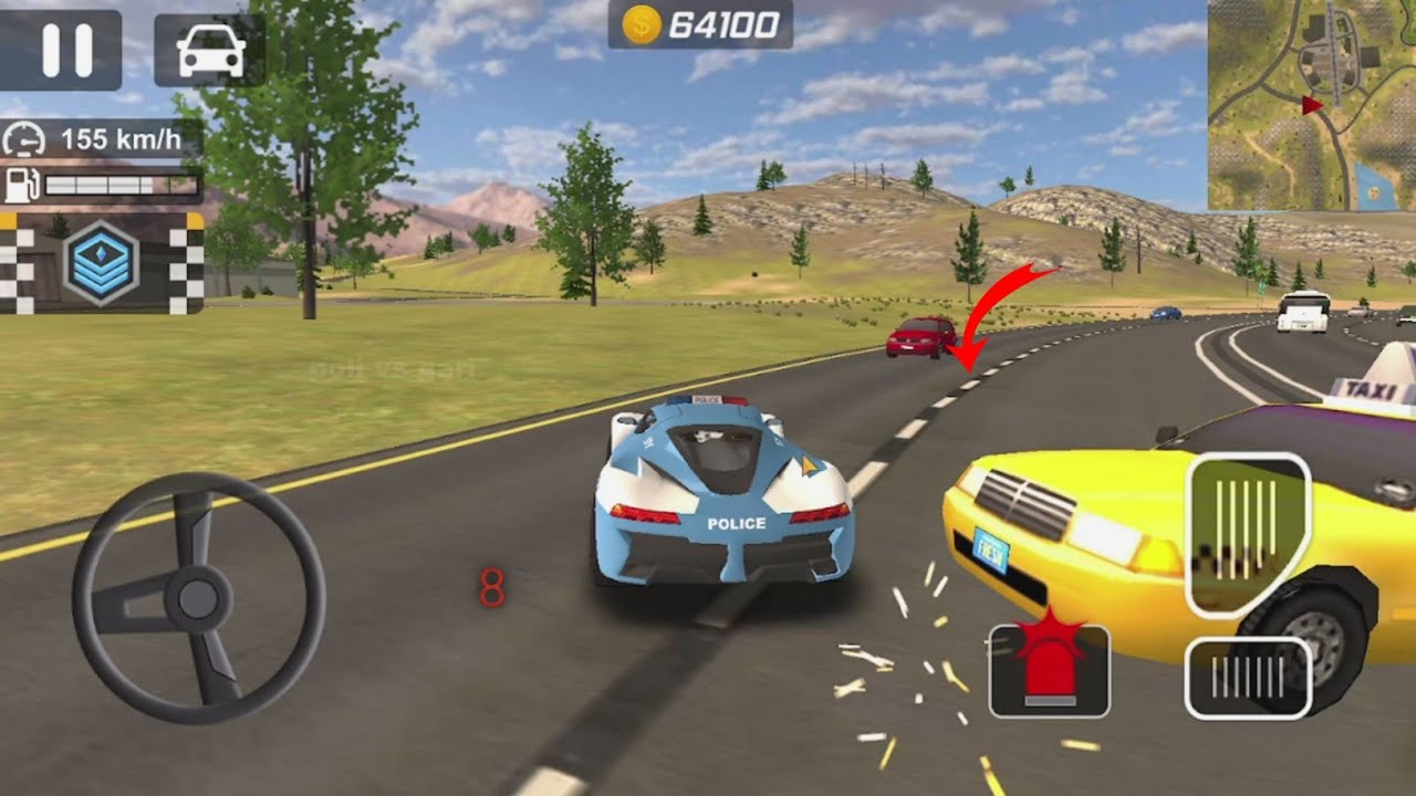 police vs gari game #508 police Drift Gari Driving Android Gameplay ...