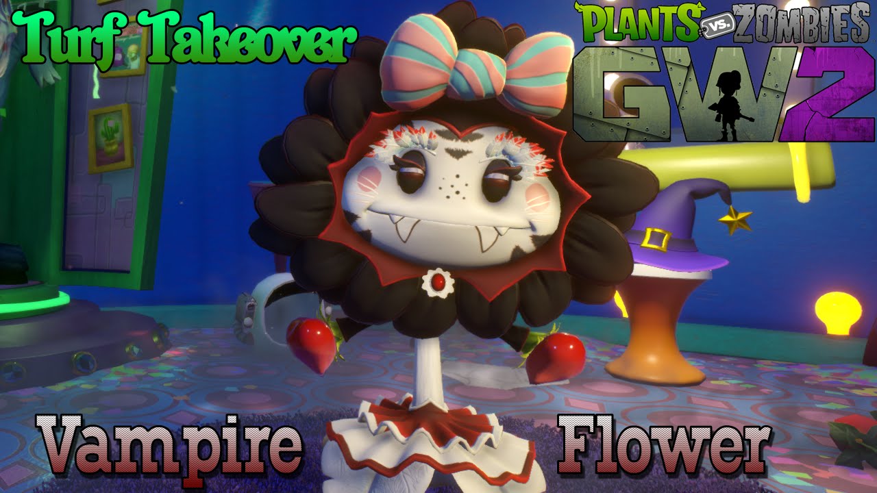 Plants vs. Zombies Garden Warfare 2 - Turf Takeover with Vampire Flower ...