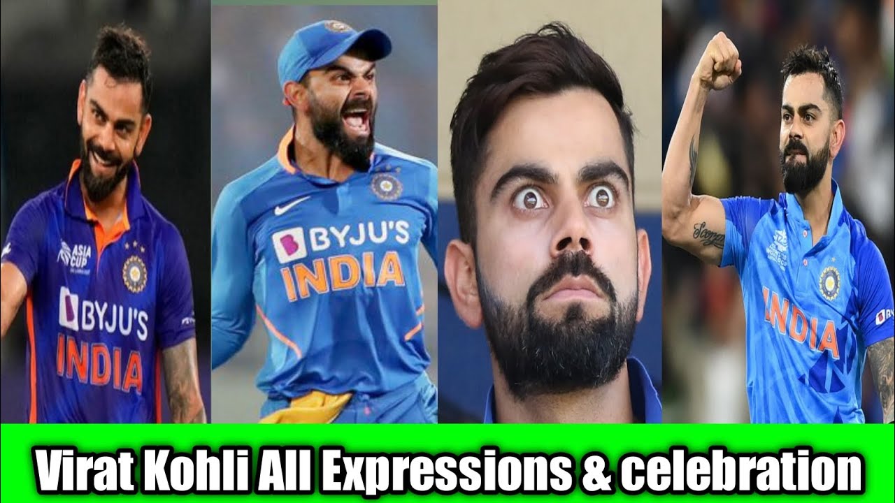 Virat Kohli All Expressions And Celebration|Virat Kohli|IPL|IPL 2023 ...