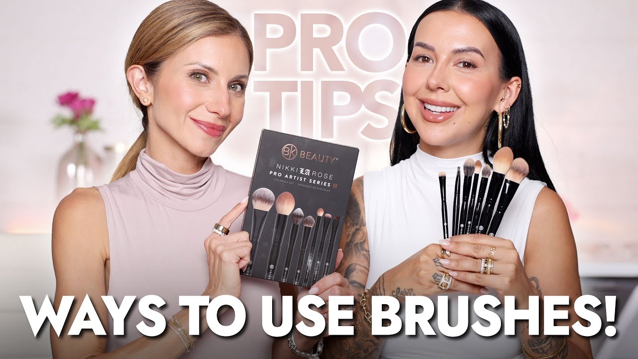 11 Unexpected Ways to Use the BK Beauty x Nikki La Rose Brushes! - YouTube