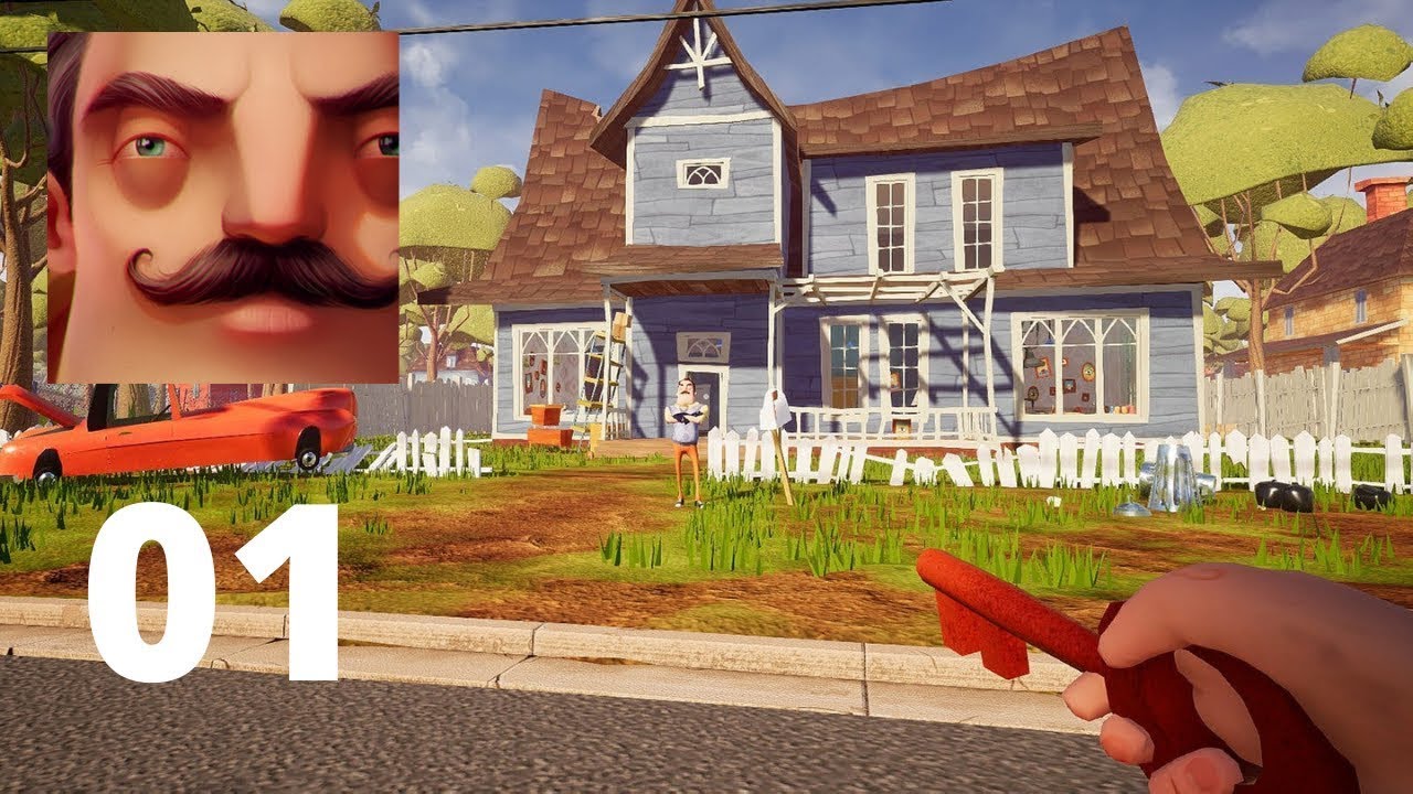 Hello Neighbor - Gameplay Walkthrough Part 1 - Act 1 - YouTube