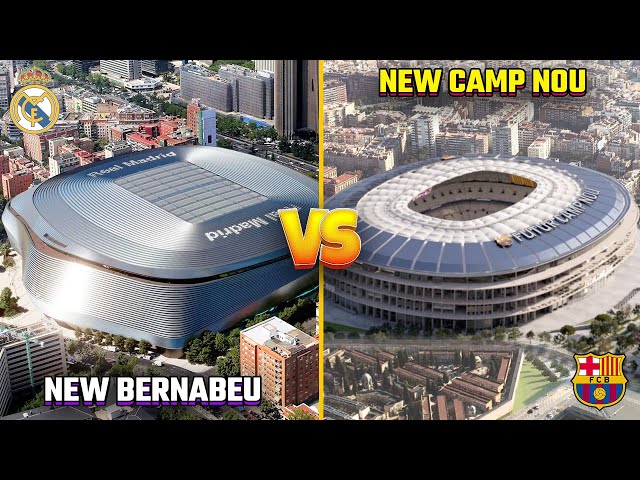 Compared To Real Madrid Camp Nou Stadium