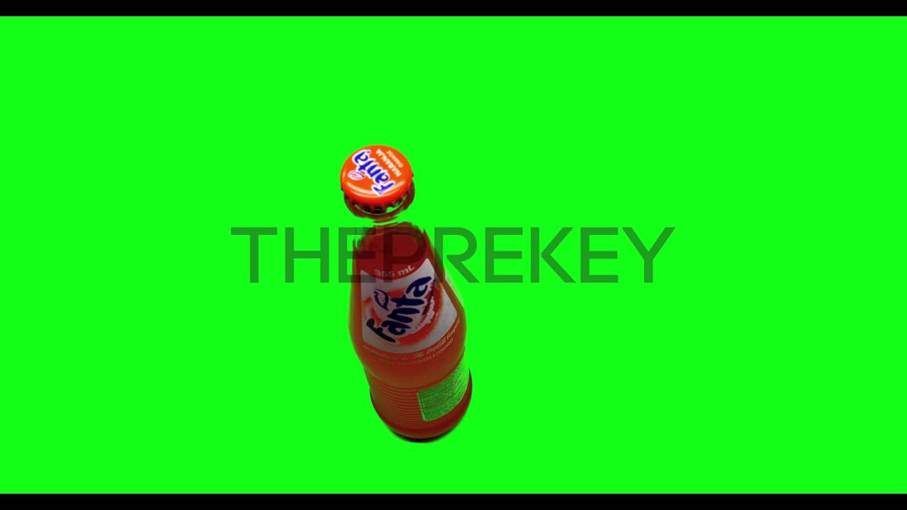 Fanta Orange Soda 01, Food & Drink, Editorial Use Only Green Screen, 4K ...