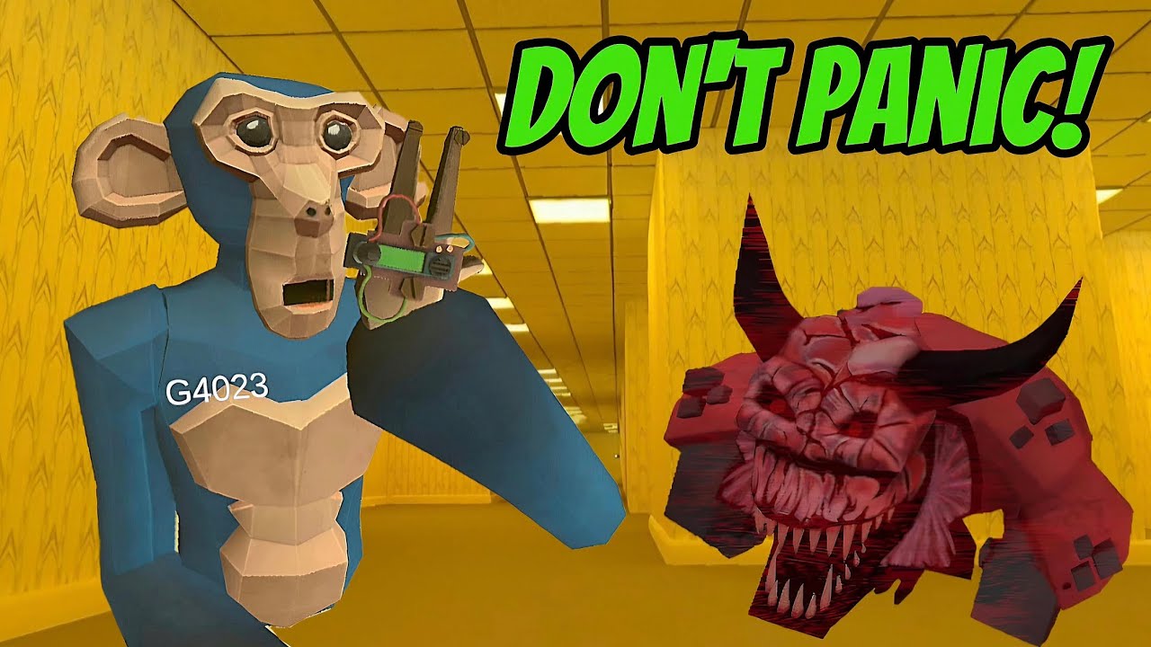 Lab Monkey VR: Escaping the Backrooms Maze of TERROR - YouTube