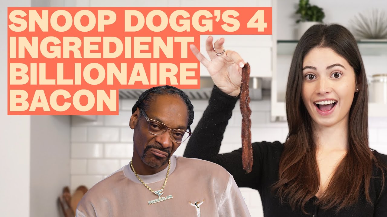 Taste Testing Snoop Dogg’s Sweet & Spicy Bacon Recipe | Celeb Bites ...
