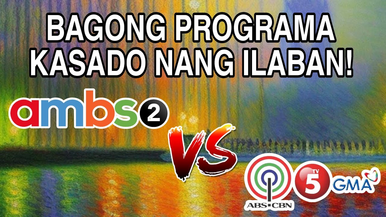 AMBS CHANNEL 2 NI MANNY VILLAR LUMALABAN! BAGONG PROGRAMA KASADO NANG ...