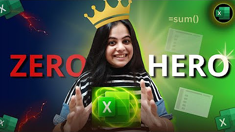 Excel Zero To Hero - YouTube