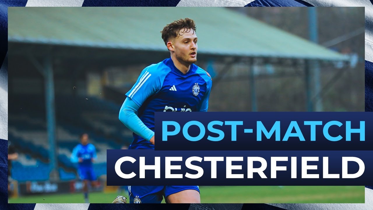 Chesterfield: Post-Match Interview with Rob Harker - YouTube