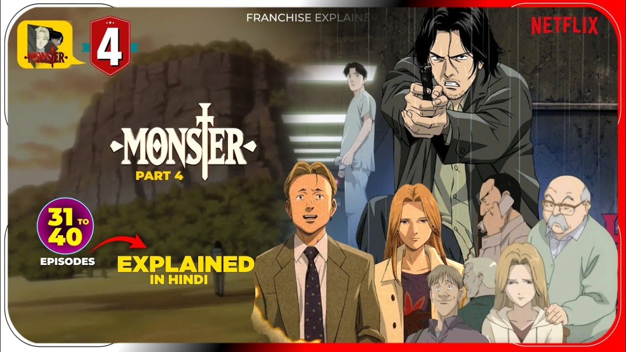 Monster Anime (2004) Part - 4 | Monster Ep 31 to 40 Explained In Hindi ...