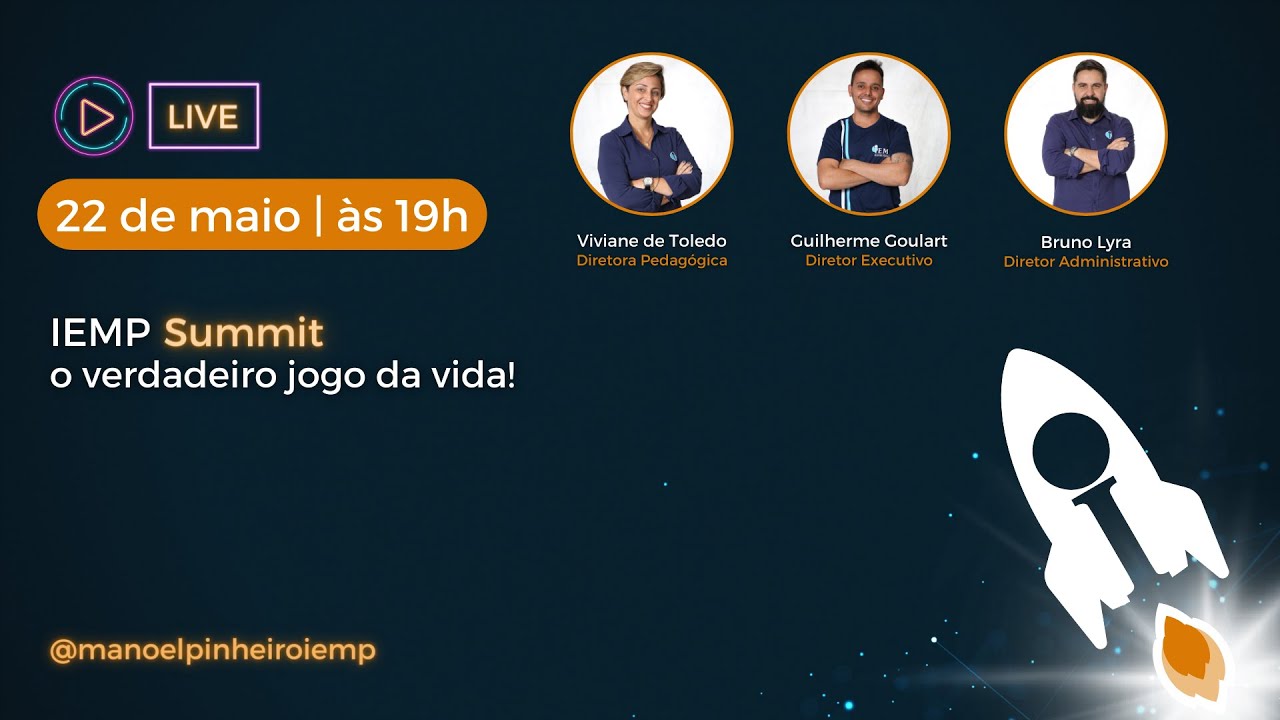 Lançamento do IEMP SUMMIT! - YouTube