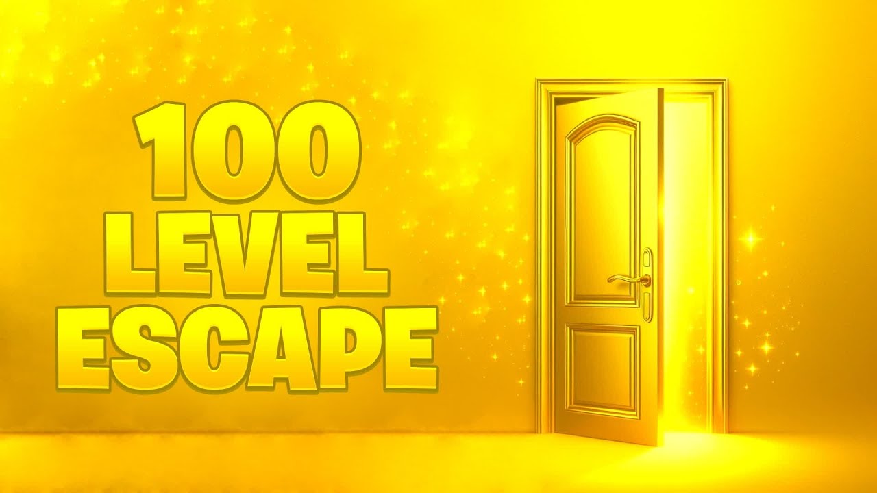 100 Level Escape Room (All Levels) Fortnite - YouTube